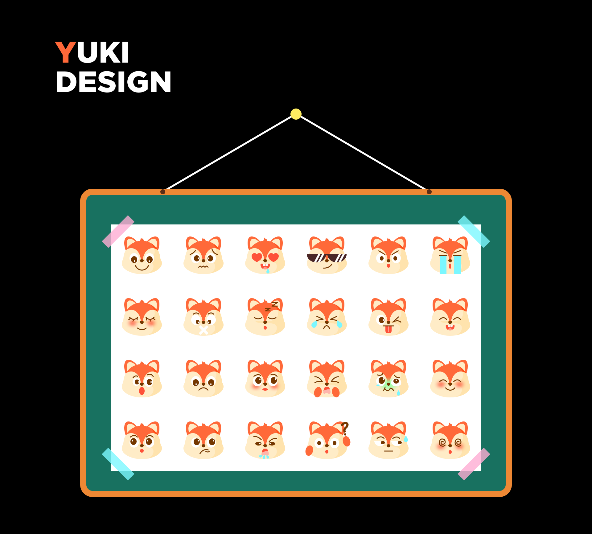 YUKI丨SHOW APP IP设计_屿鲸JOYDESIGN-站酷ZCOOL