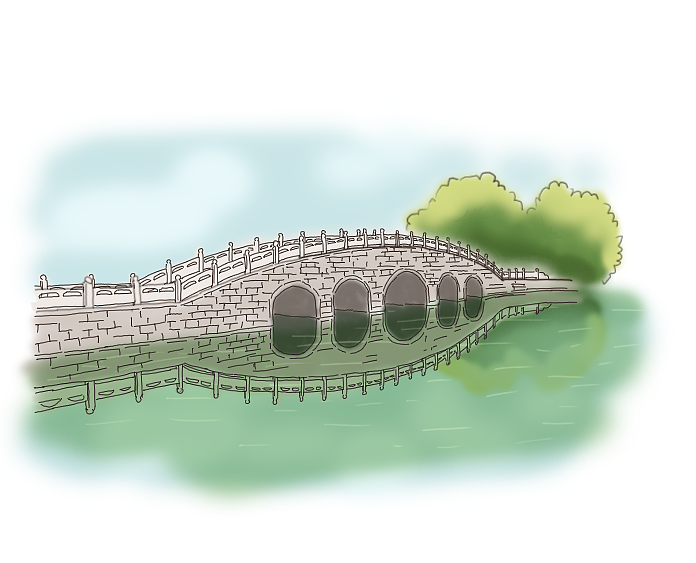 手绘桥_Xubaby507-站酷ZCOOL