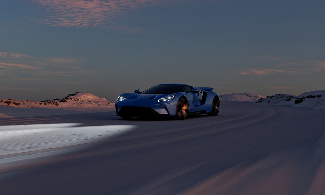 Ford GT Dusk_金鸟0427-站酷ZCOOL
