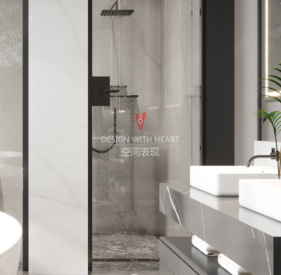 V8空间表现 | 浴室_V8空间表现-站酷ZCOOL