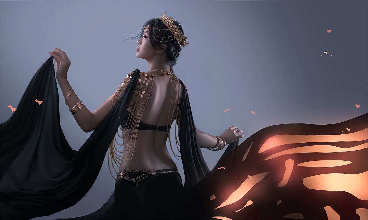 风铃公主_银俊苏-站酷ZCOOL