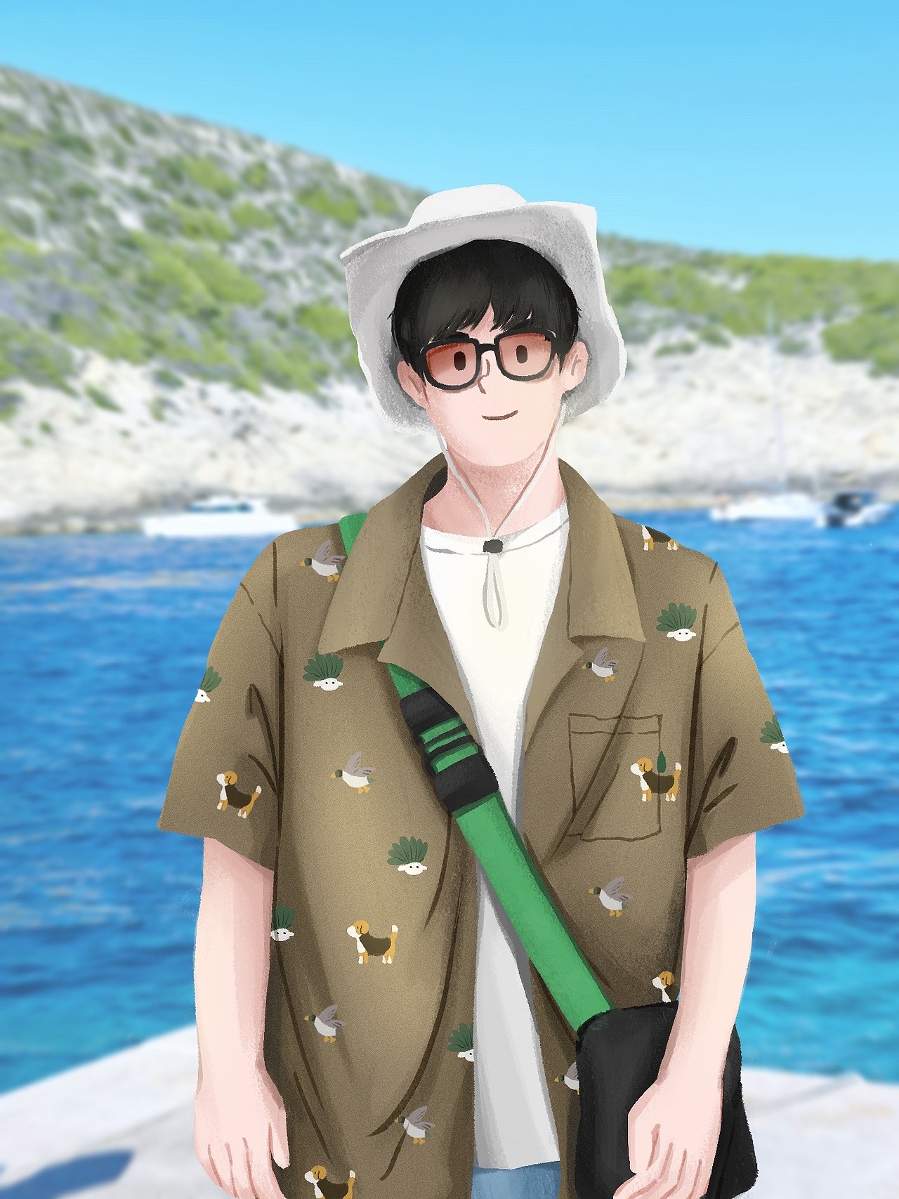 北斗七行人物插画系列合集_AWA__SHEN-站酷ZCOOL