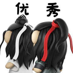 泰迪珍藏x陈情令|三维IP表情包设计制作_瘦鱼567-站酷ZCOOL