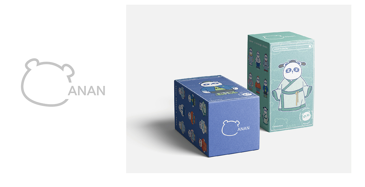 IP设计 | 小熊安安_达布妞66-站酷ZCOOL