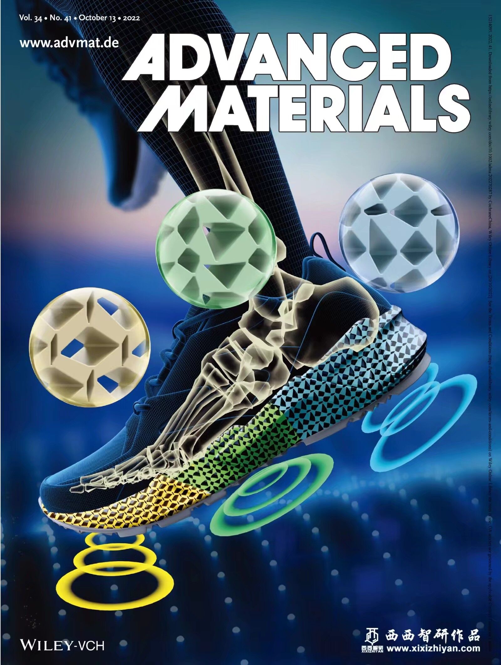 Advanced Materials封面图_scihua-站酷ZCOOL