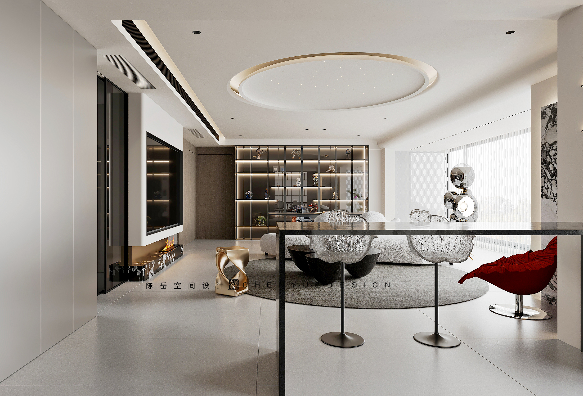 陈岳作品 | 天府公馆 意式轻奢_ATDESIGN陈岳-站酷ZCOOL