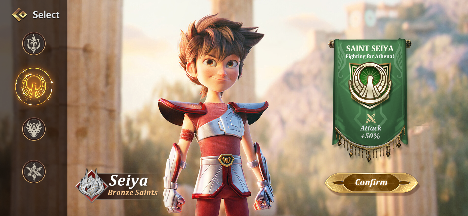 SLG-圣斗士游戏UI练习_大剩薯片-站酷ZCOOL