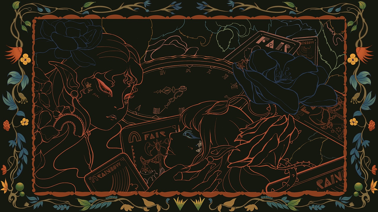 插画系列 | LOVE IS LOVE · 同性之爱_梅川酷子_-站酷ZCOOL