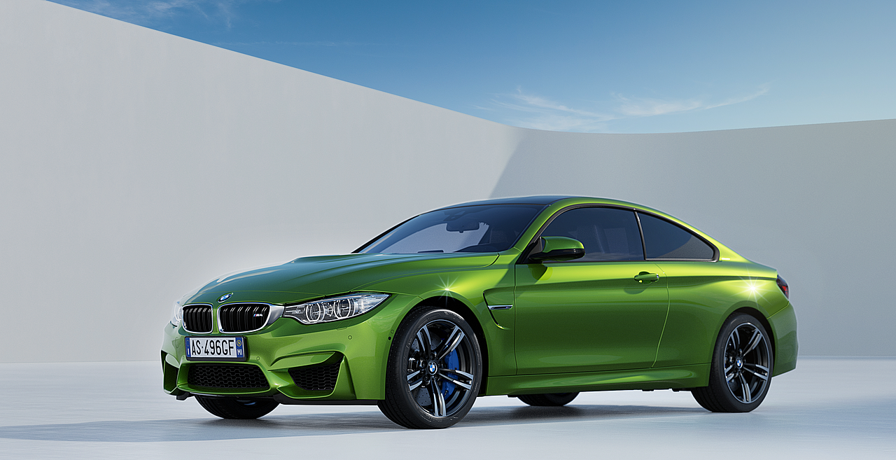 Blender汽车渲染 || BMW M4 2016 外饰_阿多尼斯硕-站酷ZCOOL