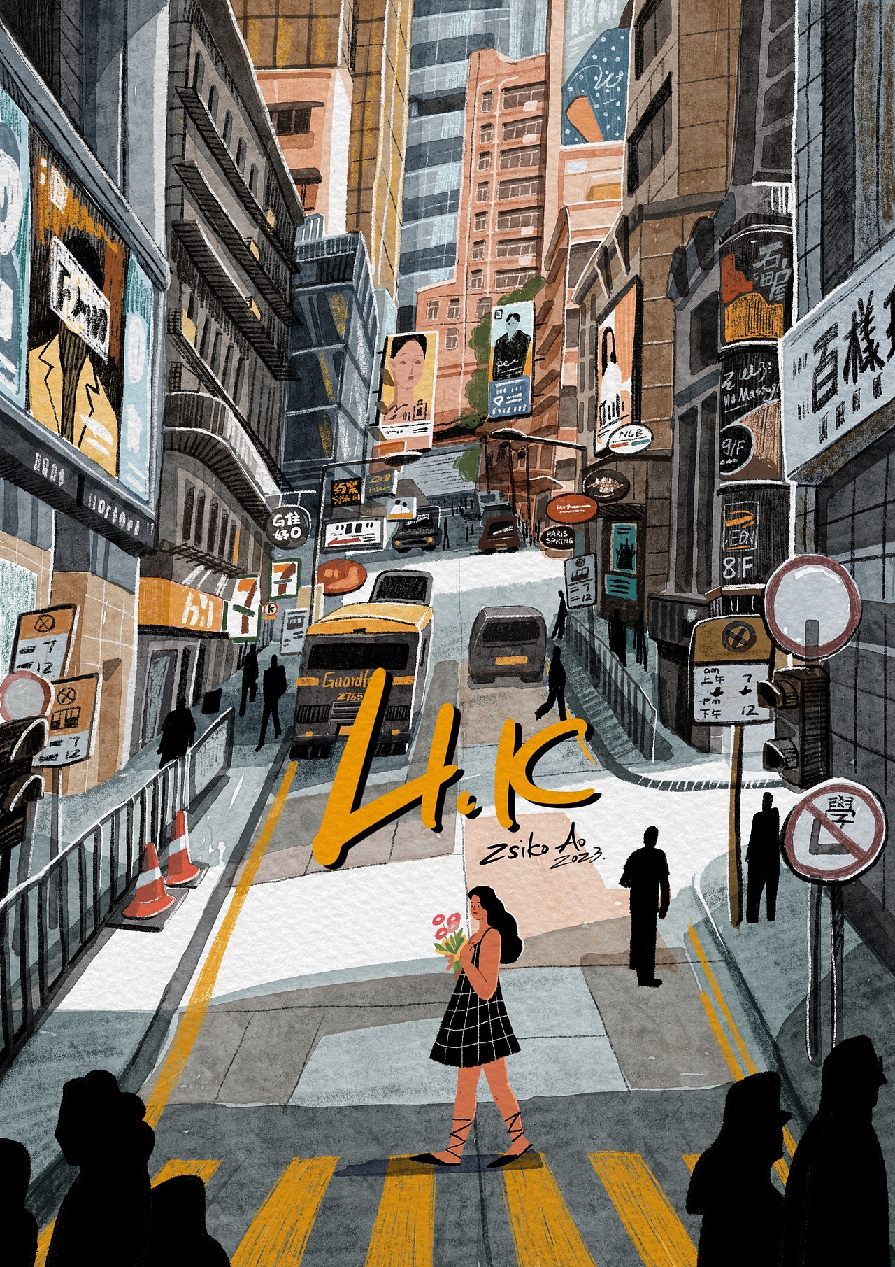 用插画周游世界_ZsikoAo-站酷ZCOOL