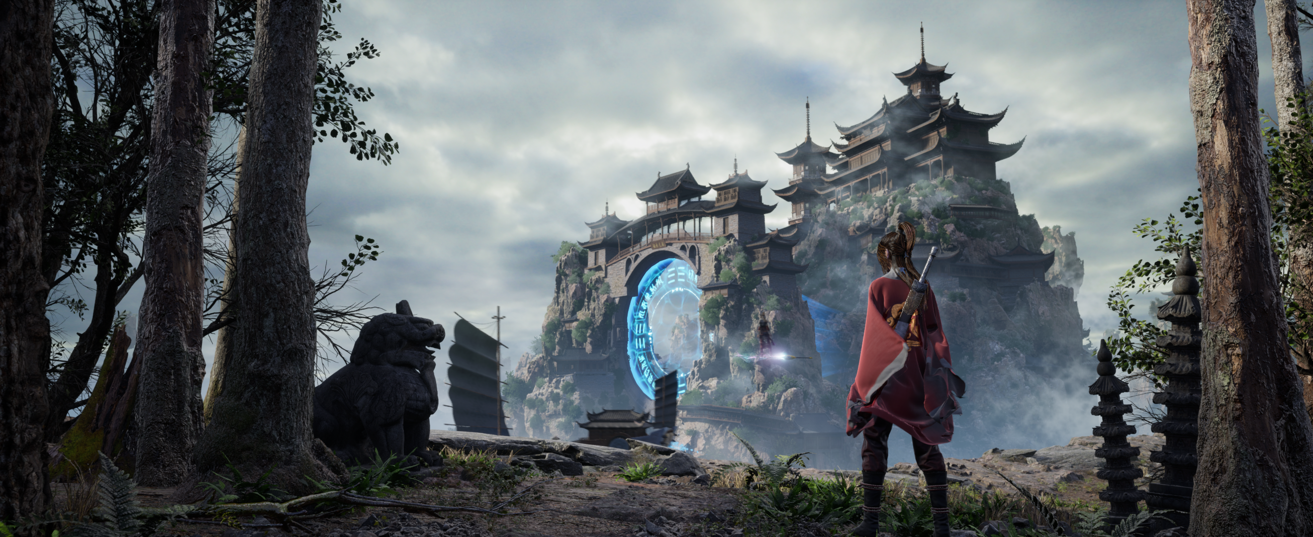 UE5【凡人修仙传】黄枫谷入口-同人_Eric花栗鼠-站酷ZCOOL