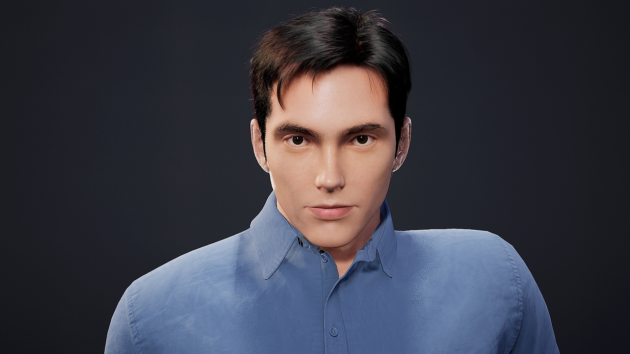 数字人虚幻引擎UE5_小李漫话-站酷ZCOOL