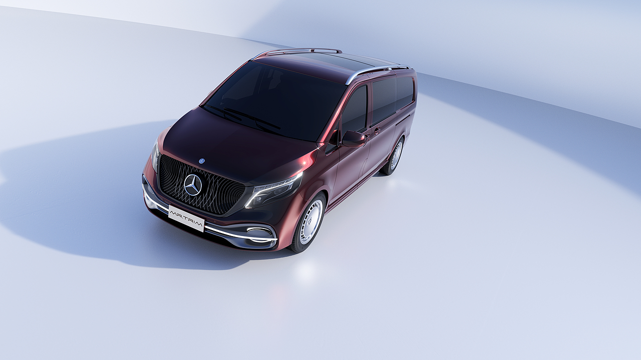 Mr.Trim-Benz V class星辰大海改装案例_alien三木-站酷ZCOOL