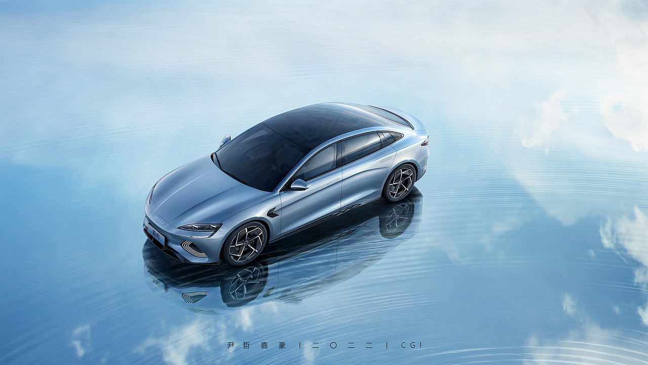 BYD Seal Launch KV 比亚迪 海豹 上市主视觉丨CGI_Yinzhejiahao-站酷ZCOOL
