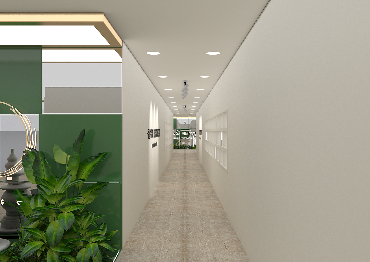 看房通道设计，已落地202307_千花之树-站酷ZCOOL