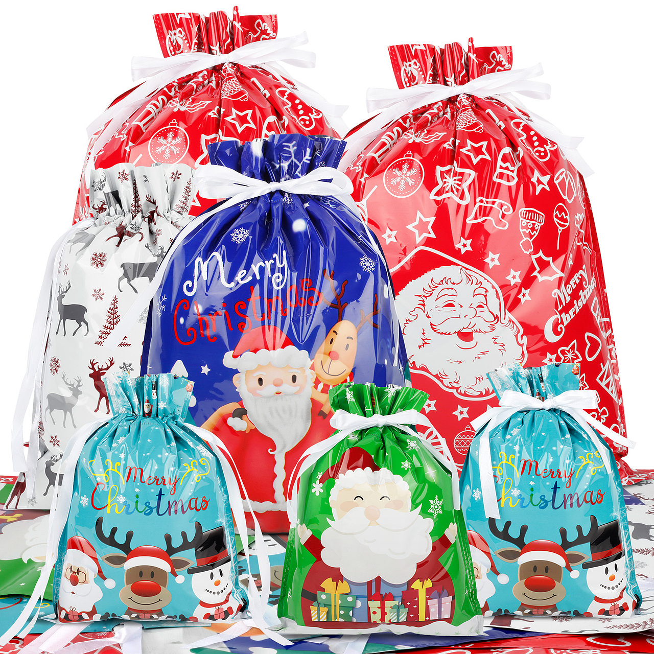 圣诞节礼物袋_FuFu设计-站酷ZCOOL