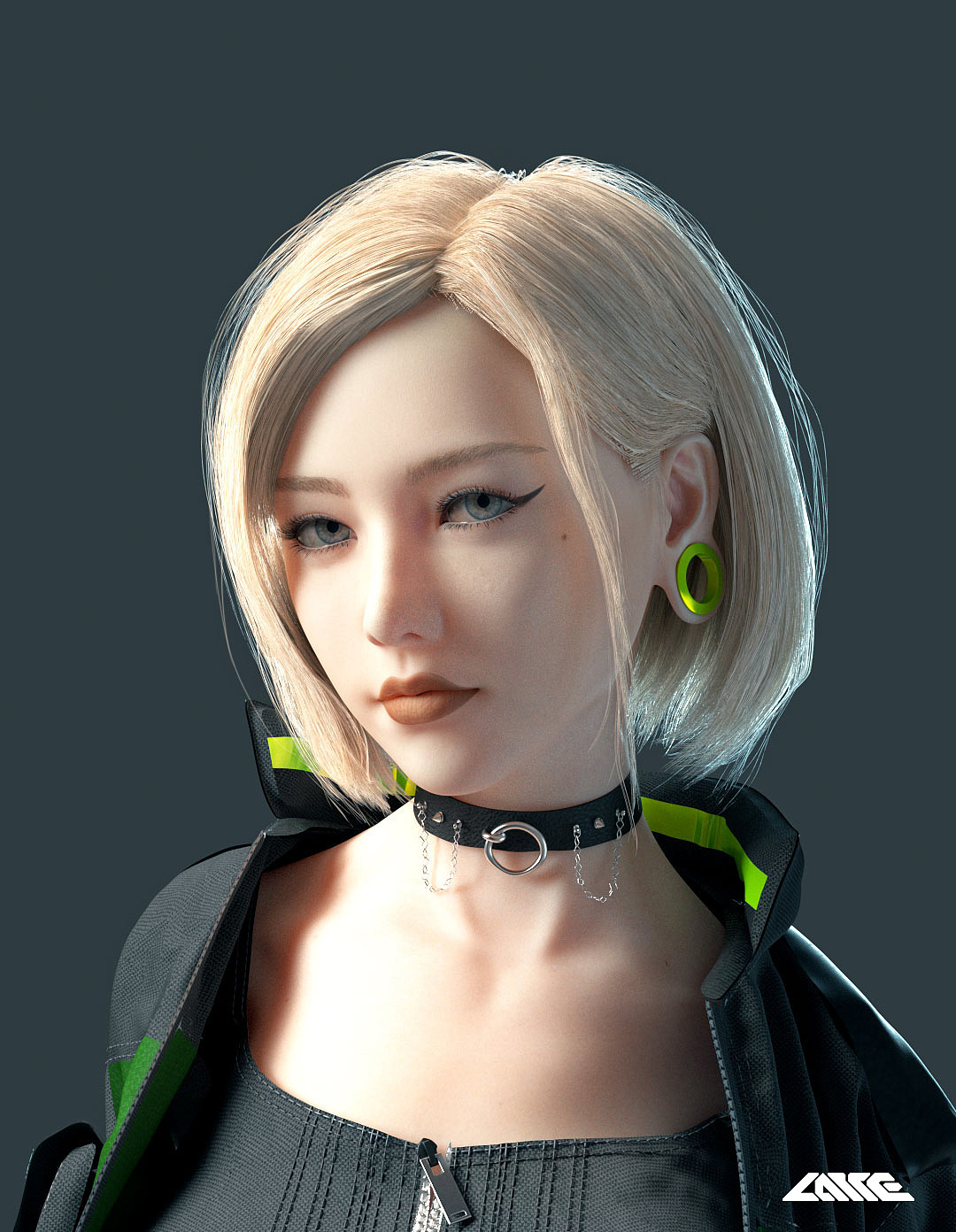 虚拟人OOTD×EVA初号机及其周边_Latte12-站酷ZCOOL