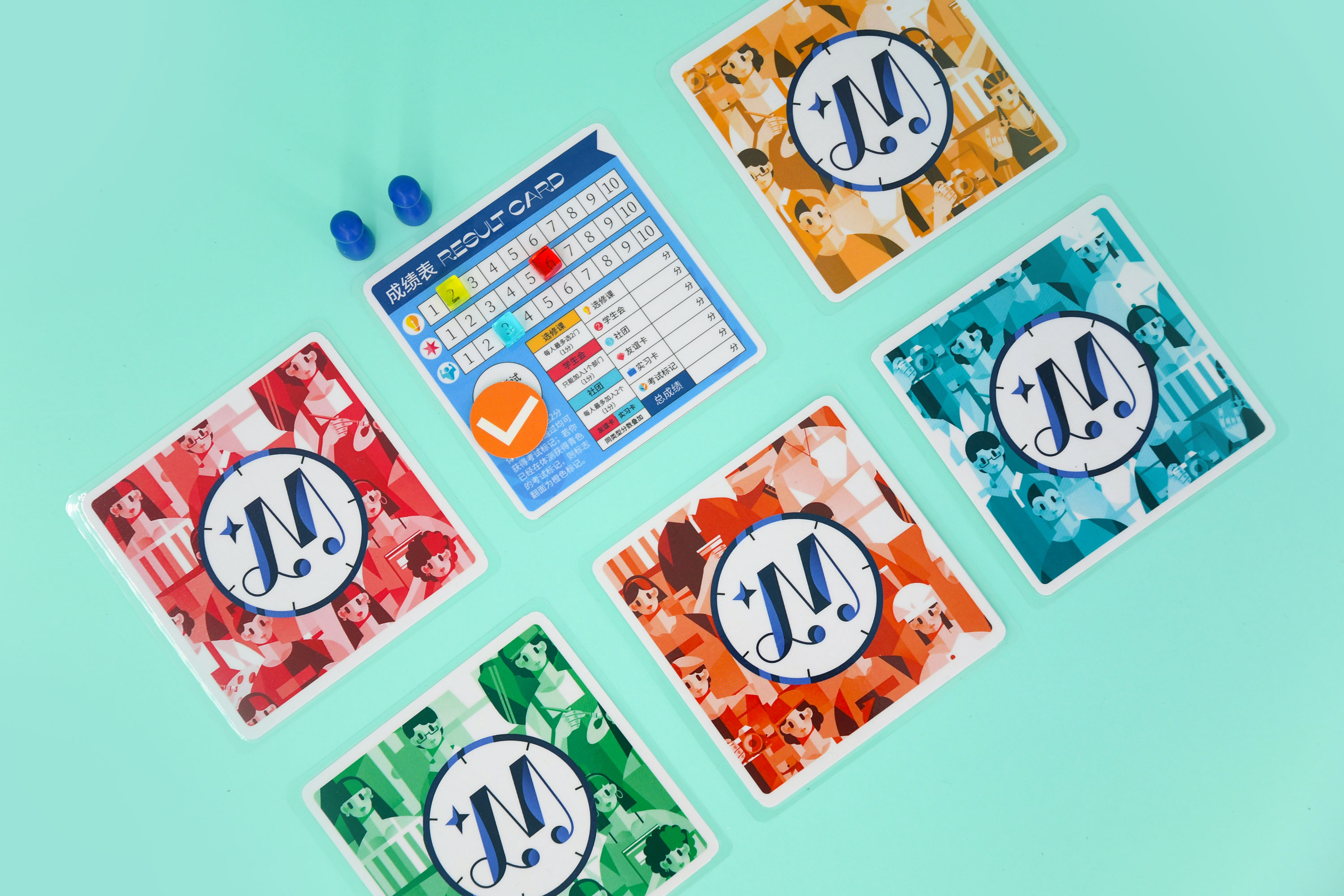 麻吉新生——社交类桌游设计_YuZzin-站酷ZCOOL
