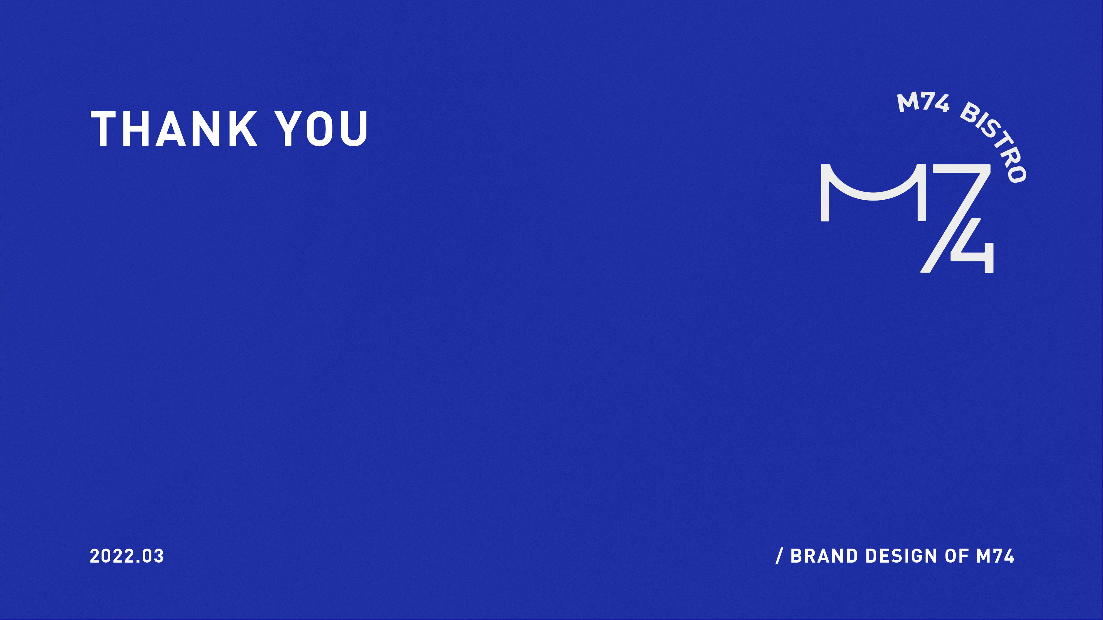 M74 BISTRO餐厅品牌形象设计/品牌设计_DaleeXu-站酷ZCOOL