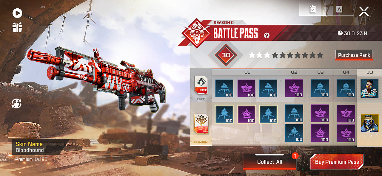 [原创] APEX MOBILE 手游S0赛季通行证-视觉包装_Sandy王-站酷ZCOOL