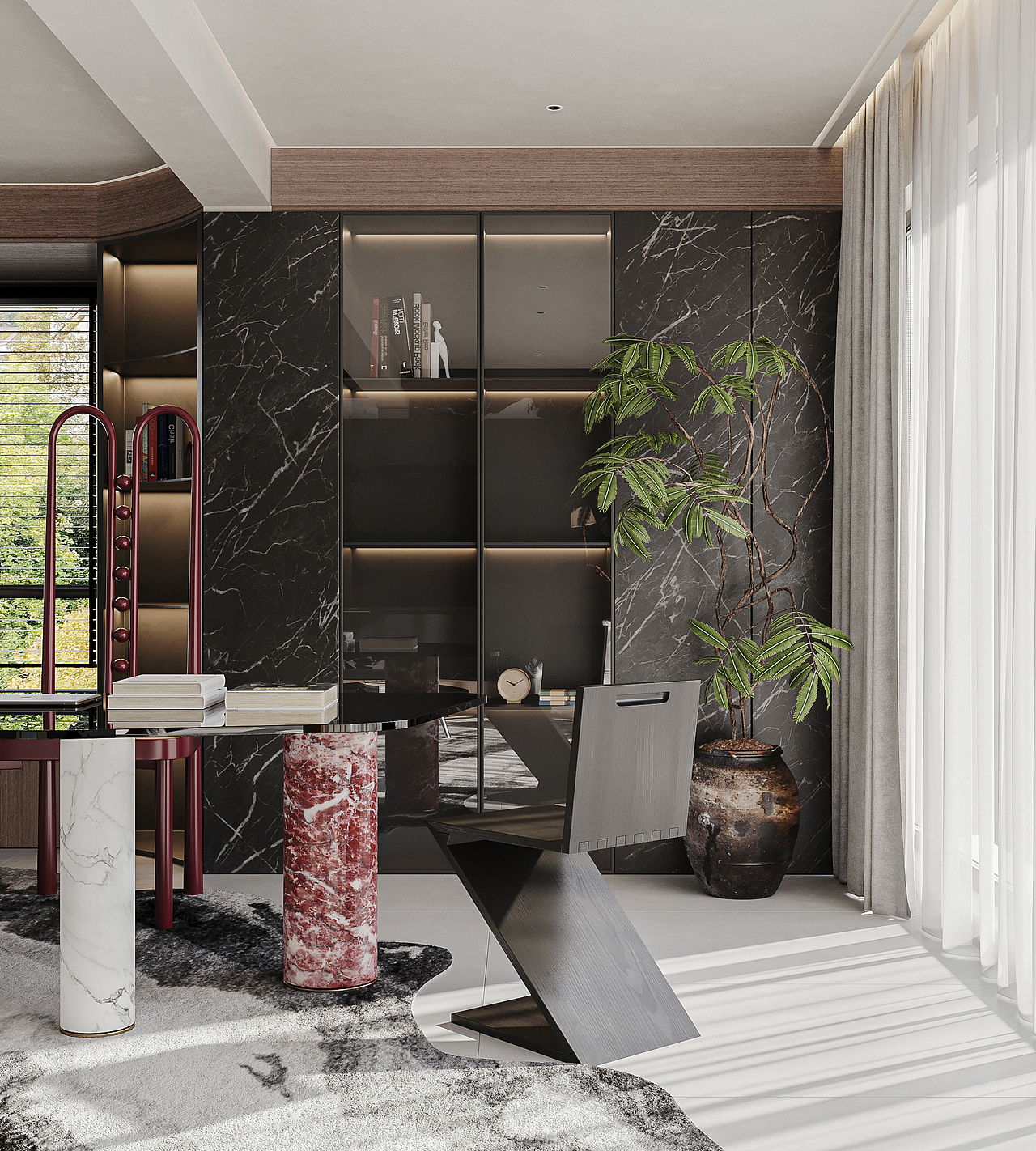 高级黑 _LSL效果图制作-站酷ZCOOL