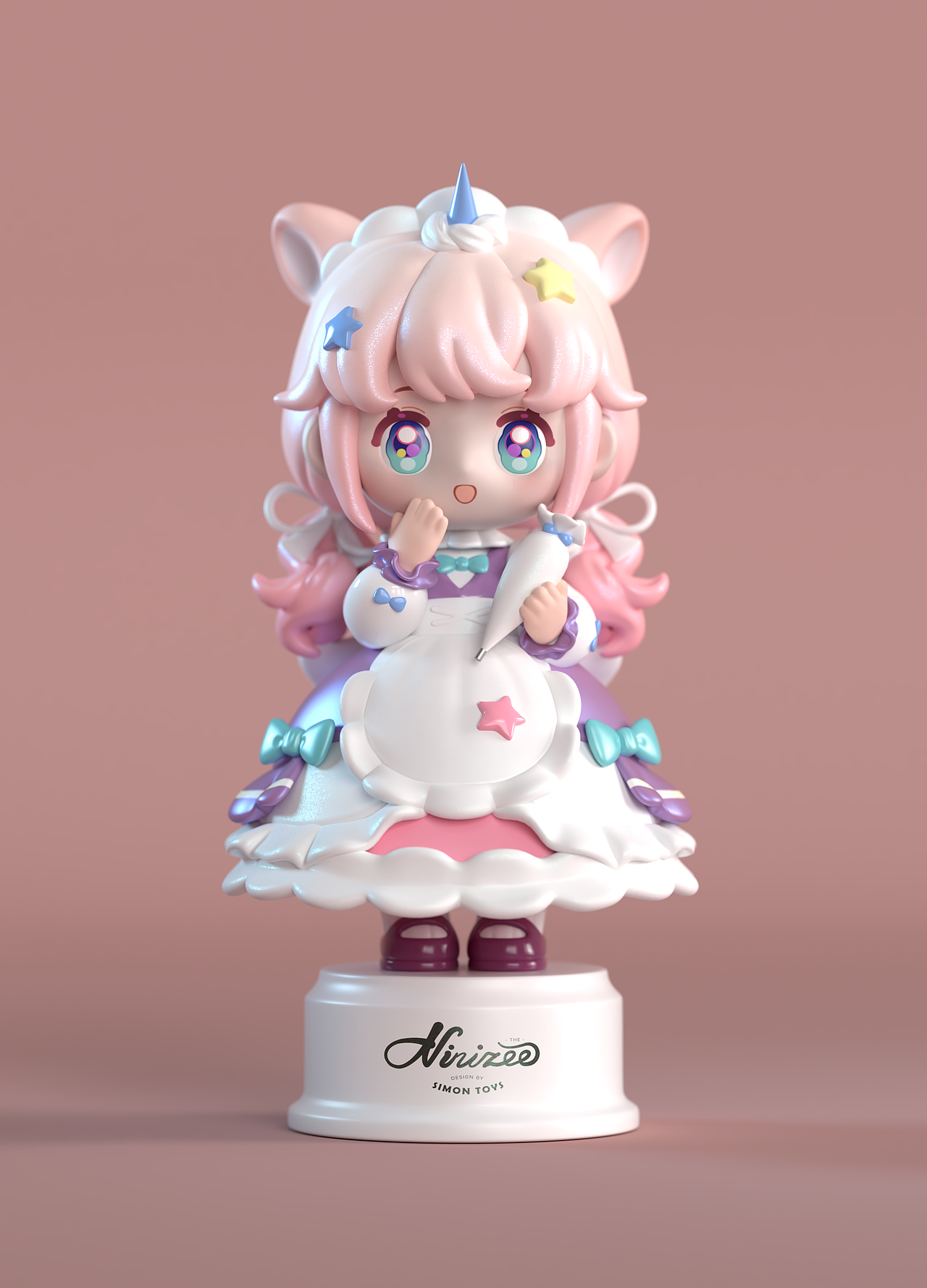 潮玩设计 | 妮妮崽NINIZEE美味公司系列盲盒创作分享_SIMONTOYS-站酷ZCOOL