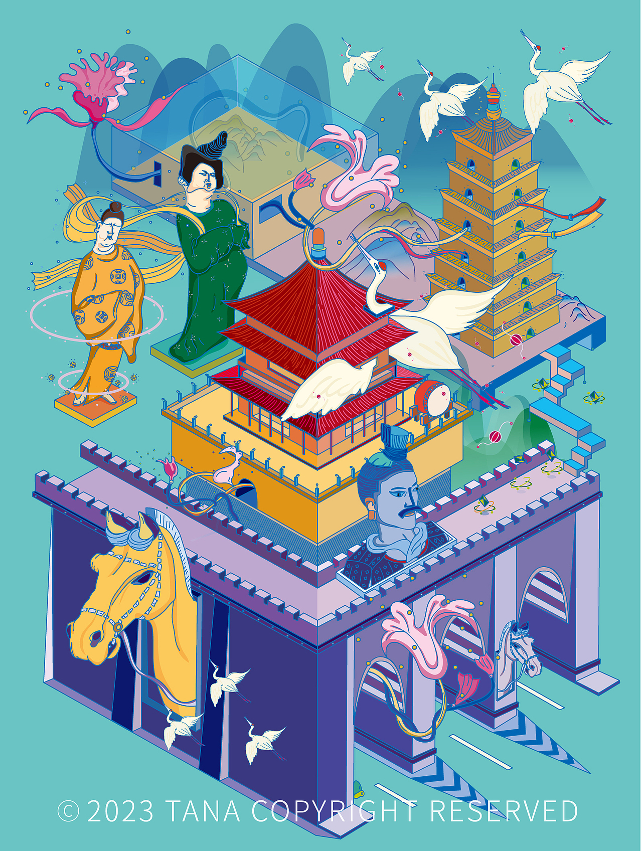 游牧城市_TANA塔娜-站酷ZCOOL