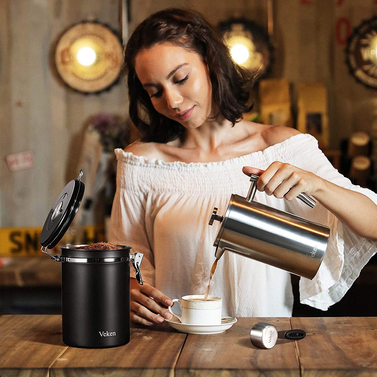 咖啡罐——亚马逊BS产品_表里如一-站酷ZCOOL