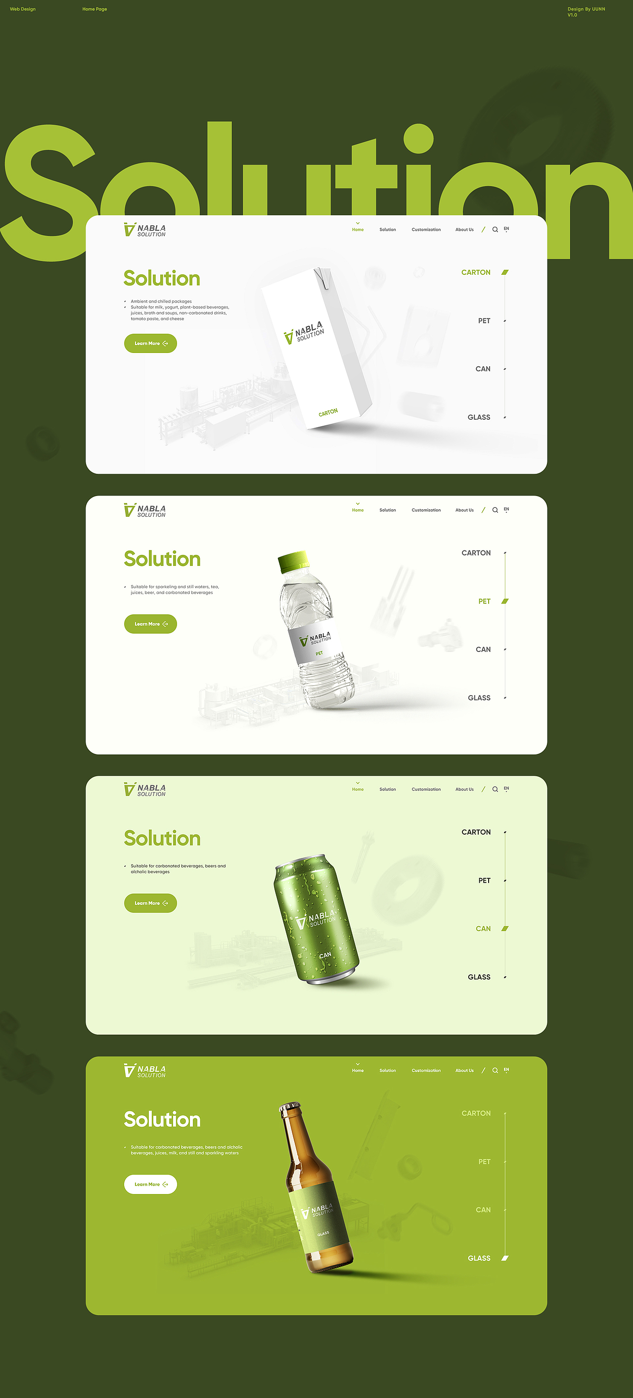 NABLA SOLUTION全新官网视觉设计_uunn-站酷ZCOOL