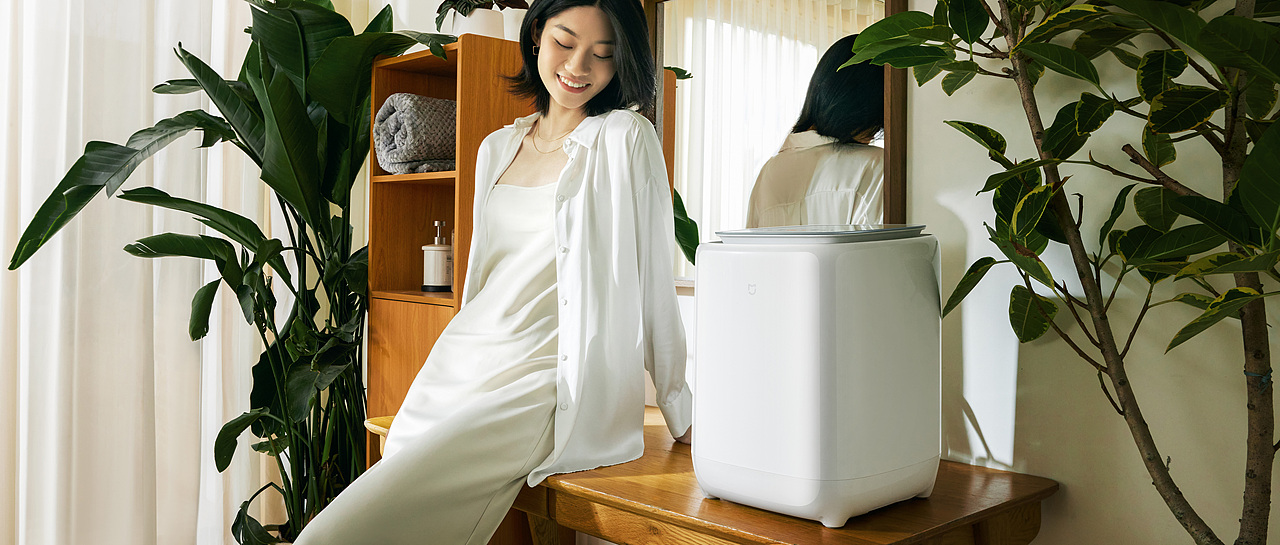 #米家# 0.5kg内衣物洗烘一体机_宇宙总队长-站酷ZCOOL