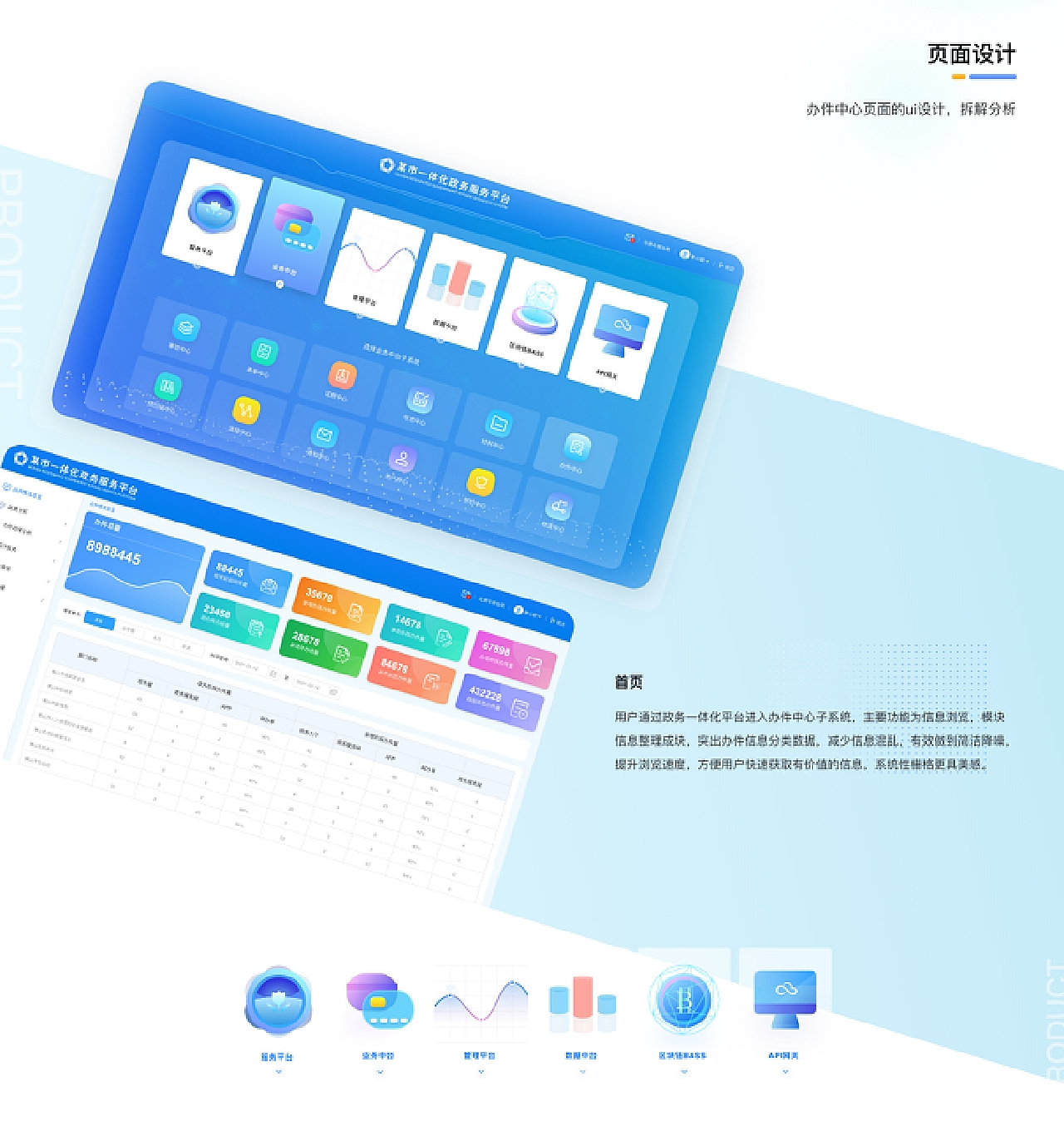 政务服务平台ui路人王 站酷zcool