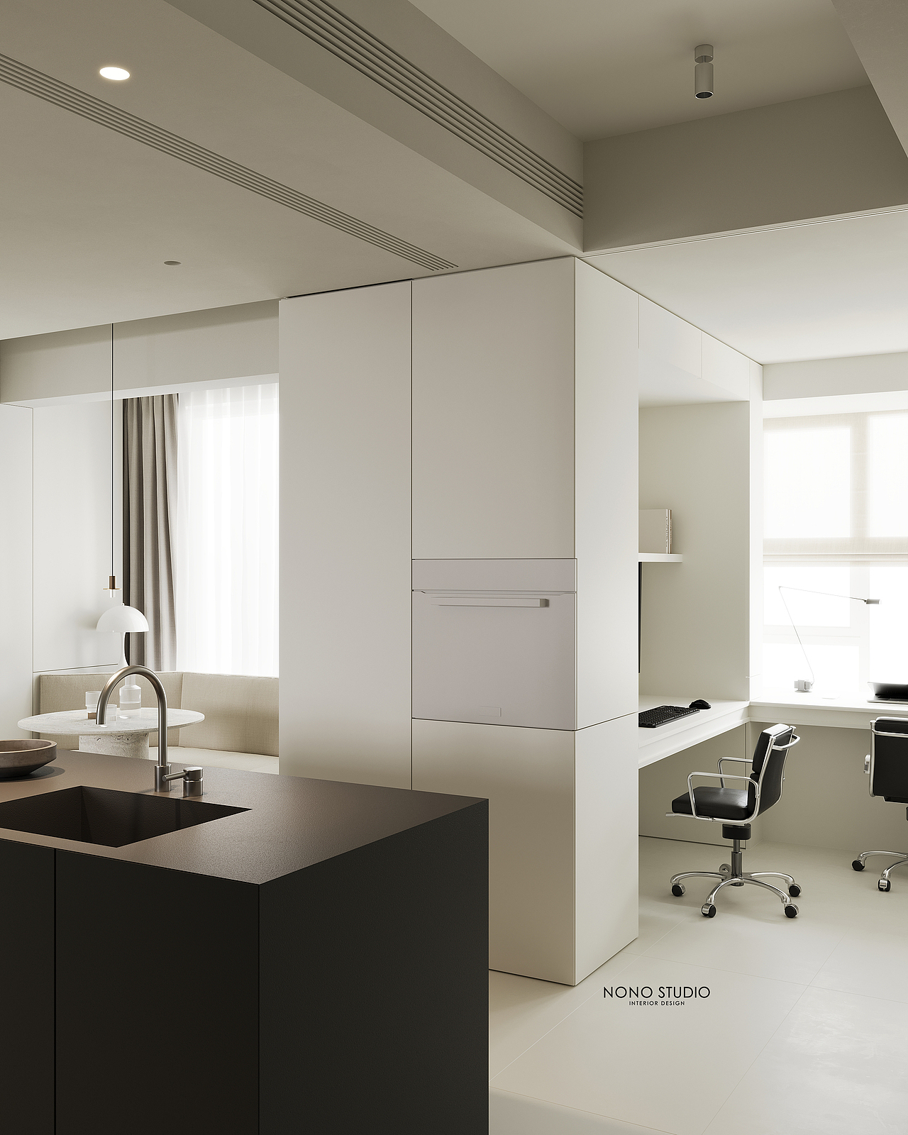 NONO STUDIO 极简小户型_NONO空间研究室-站酷ZCOOL