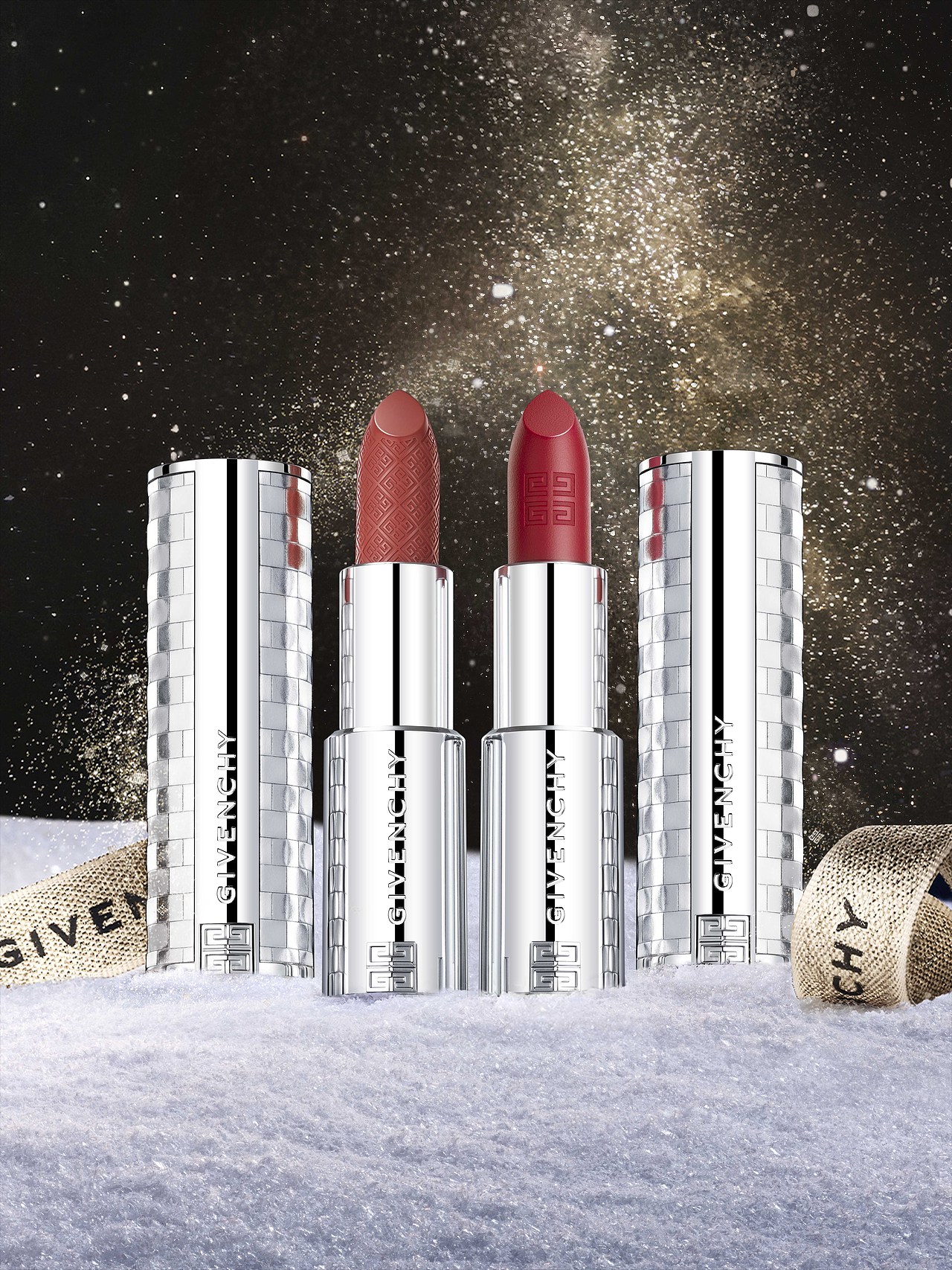 GIVENCHY 纪梵希23圣诞雪地大片_光墅文化-站酷ZCOOL