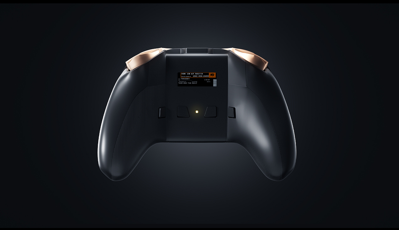 游戏手柄产品建模渲染_GOGY-站酷ZCOOL