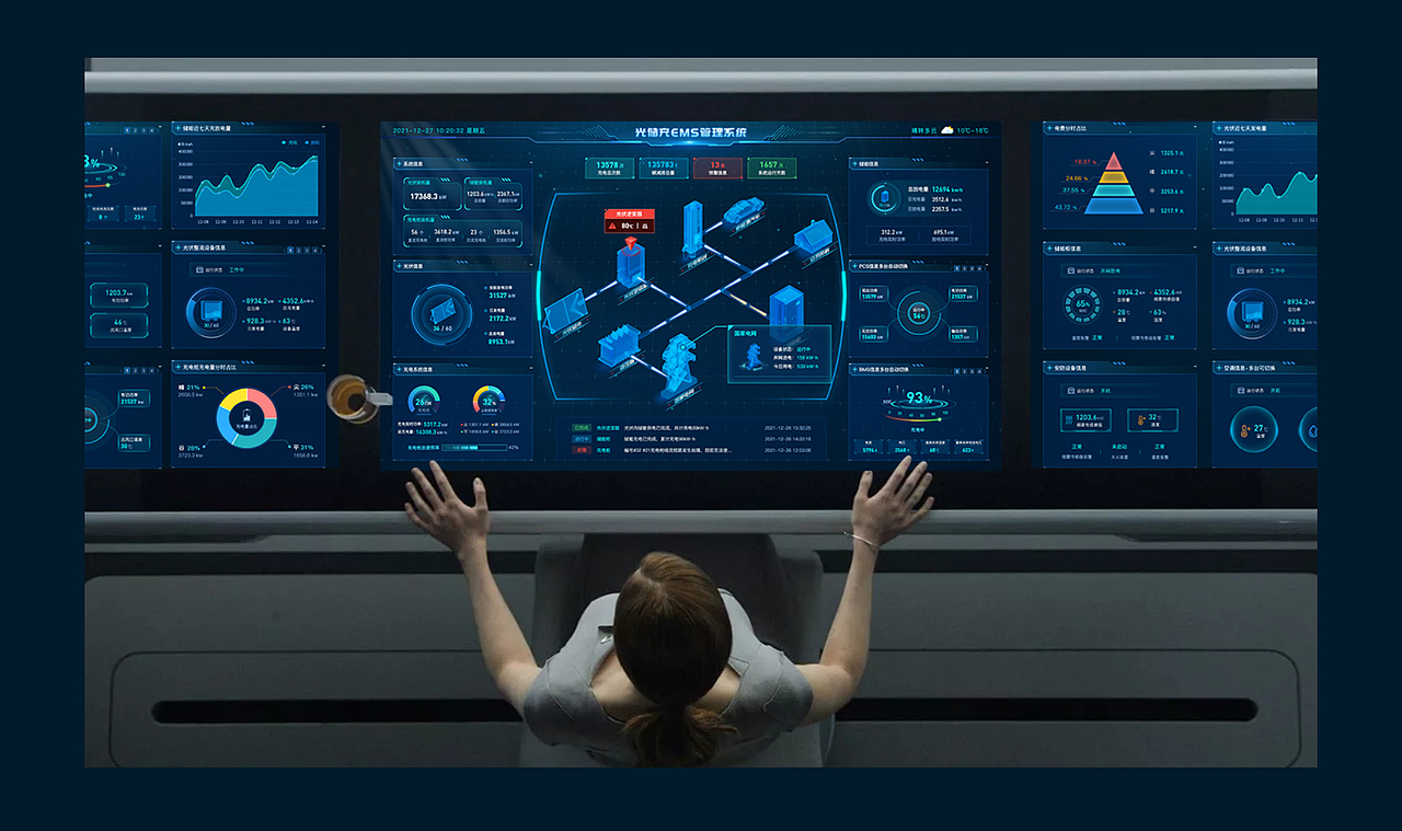 光储充EMS能量管理平台--数据可视化_W先生早安-站酷ZCOOL