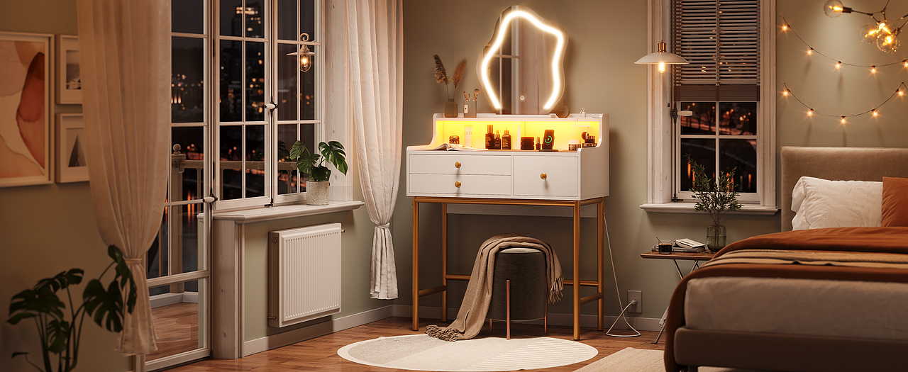 异形镜梳妆台_Bearears-站酷ZCOOL