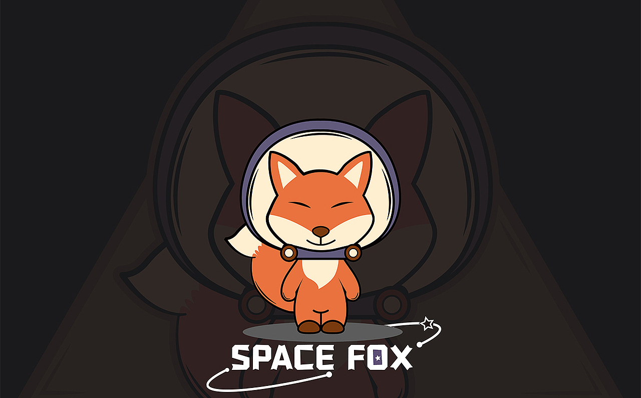 【原创IP】SPACE FOX 太空狐 」酒店/民宿 IP形象设计_黑蚊子Skeeter-站酷ZCOOL