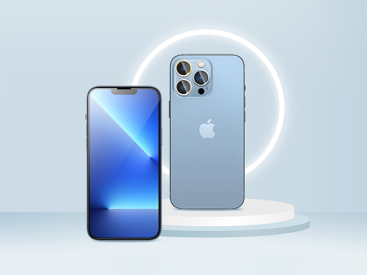 iPhone13系列手机配件 - 海报_一片云无心-站酷ZCOOL