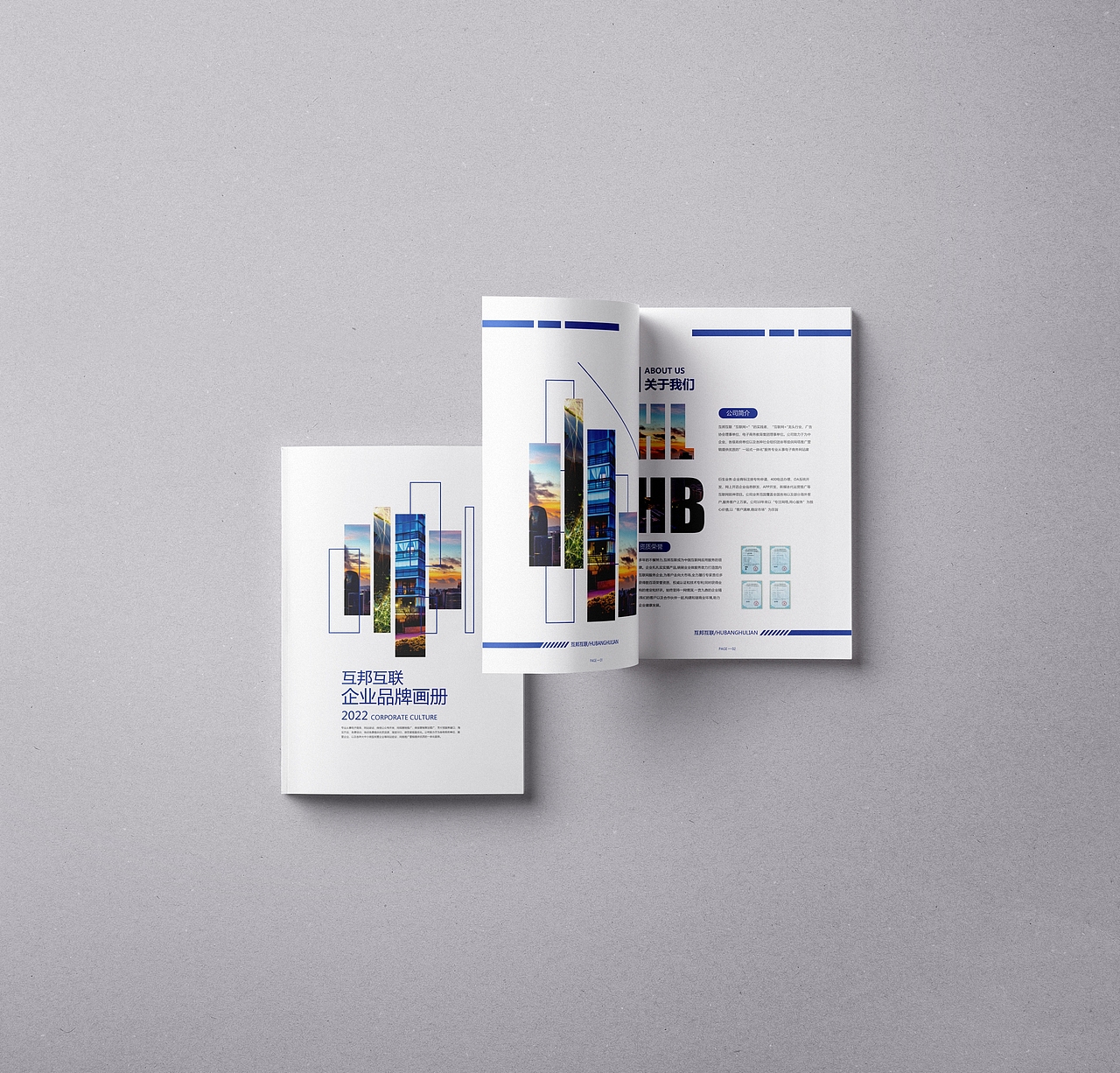 互邦集团画册_lanyuzzz-站酷ZCOOL