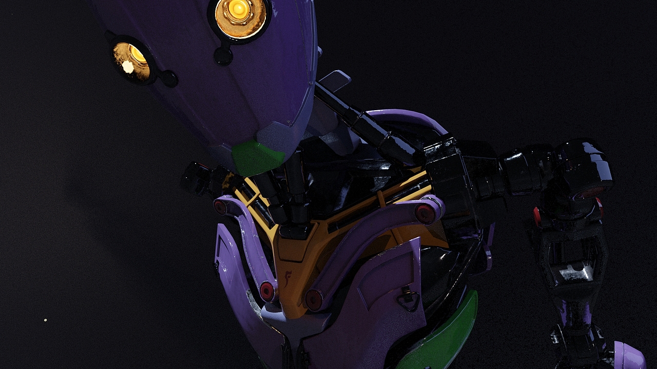 工作机器人EVA Fan art__FunX-站酷ZCOOL