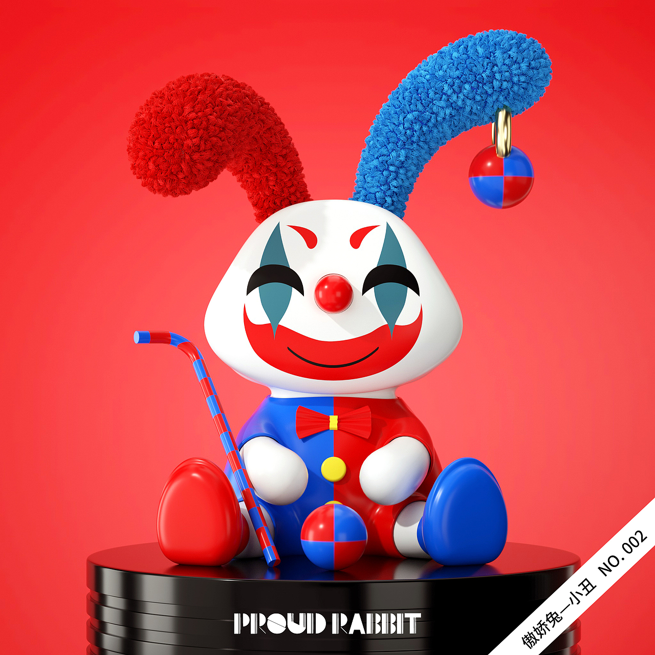 Proud rabbit 傲娇兔｜原创IP设计_池先森Cc-站酷ZCOOL