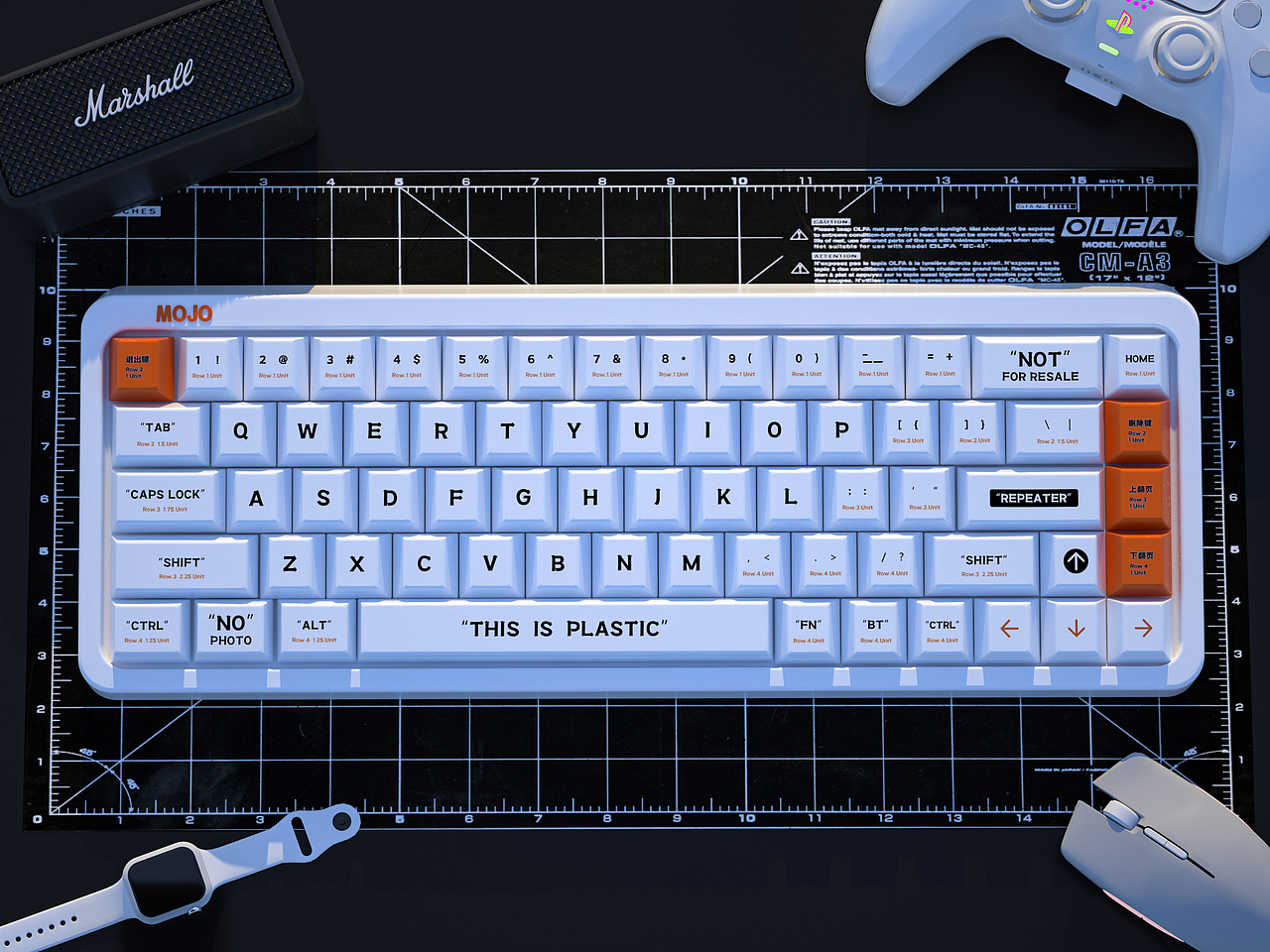 MOJO——机械键盘【OC渲染】_Haodboy-站酷ZCOOL