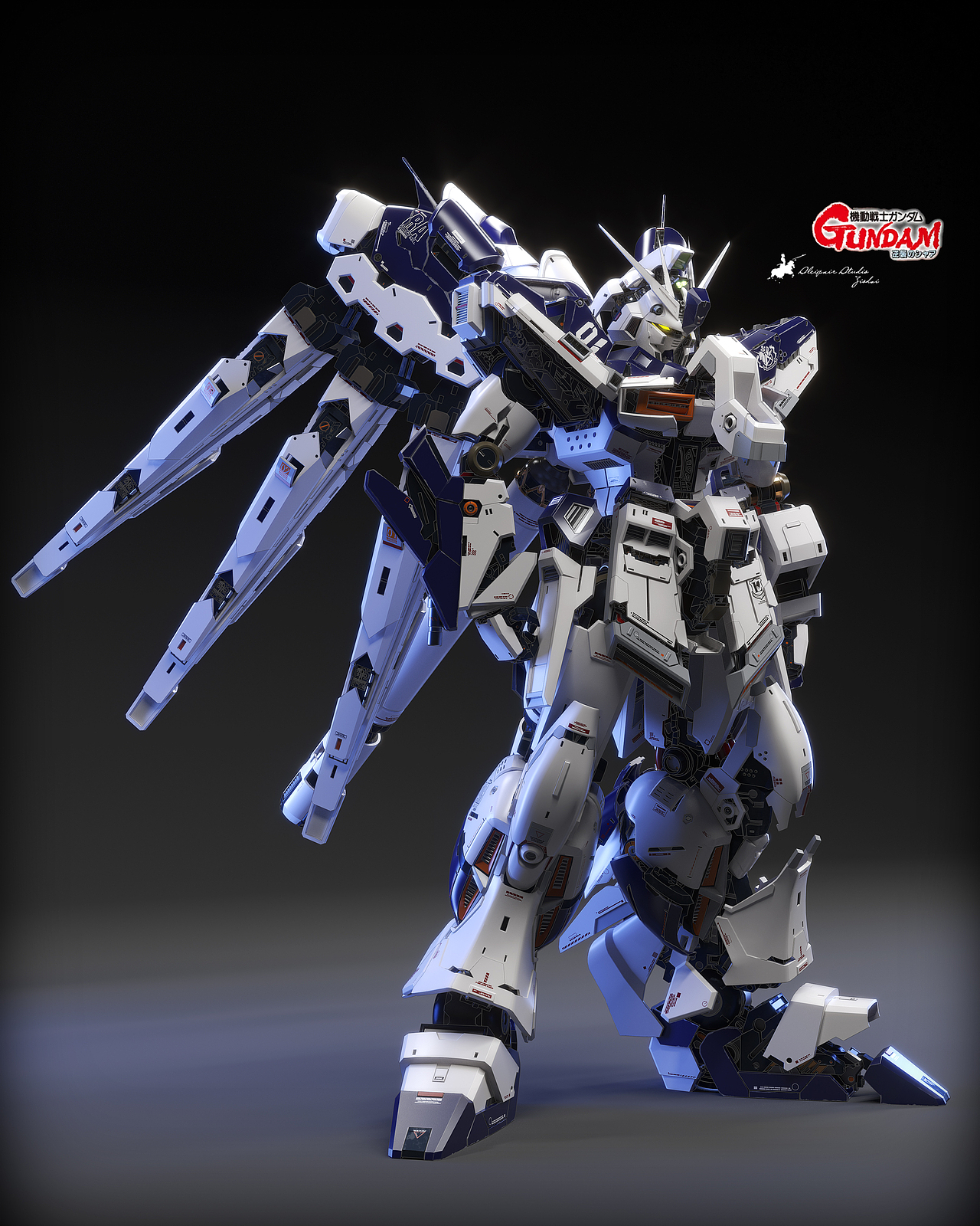 RG HI-υ-gandam Full Frame Plus_ziodai-站酷ZCOOL