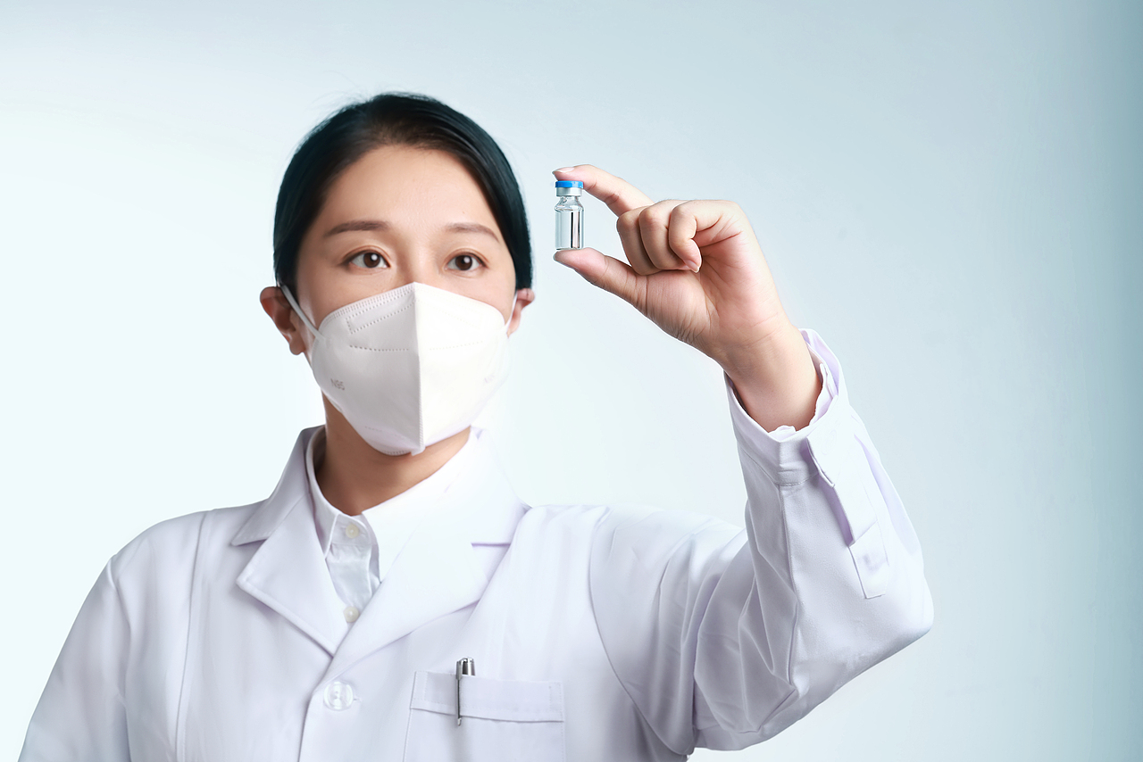 医生大夫护士医疗注射新冠疫情防护白底医护模特图_UVISION摄影-站酷ZCOOL