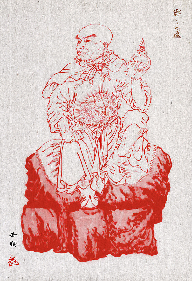 《500罗汉》51-60_萧石无语-站酷ZCOOL