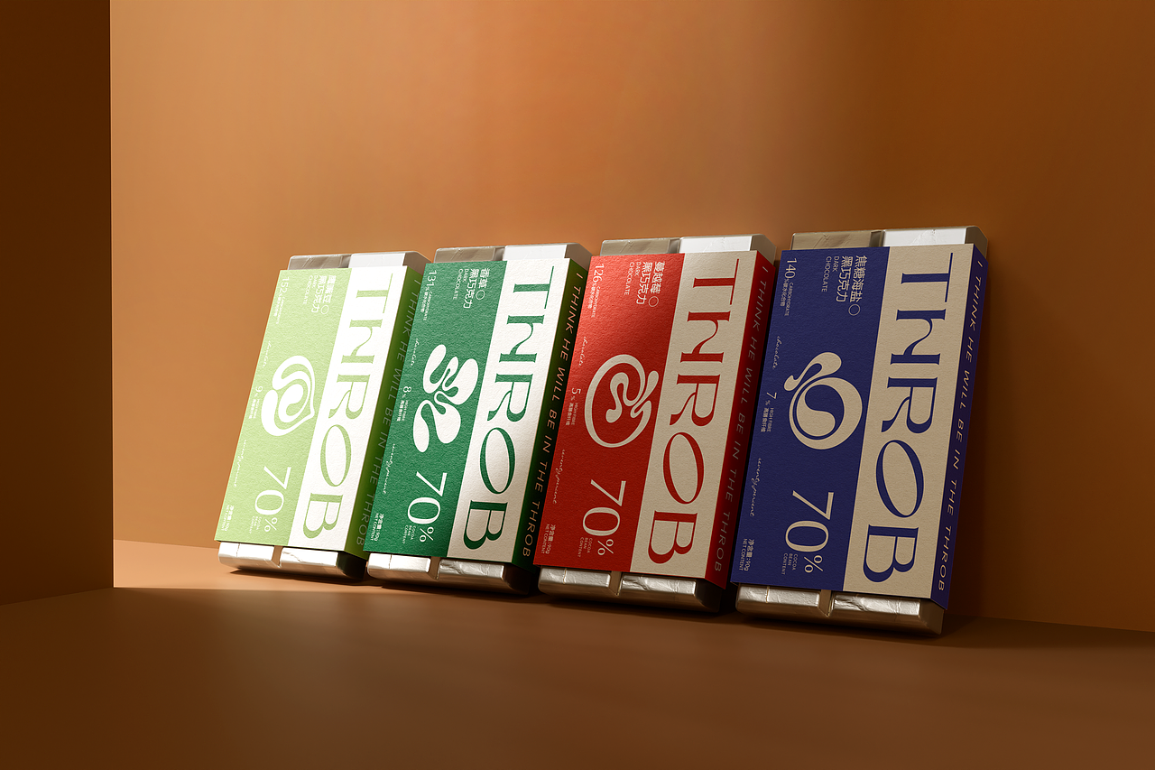 THROB-黑巧克力品牌包装_爆例美学-站酷ZCOOL