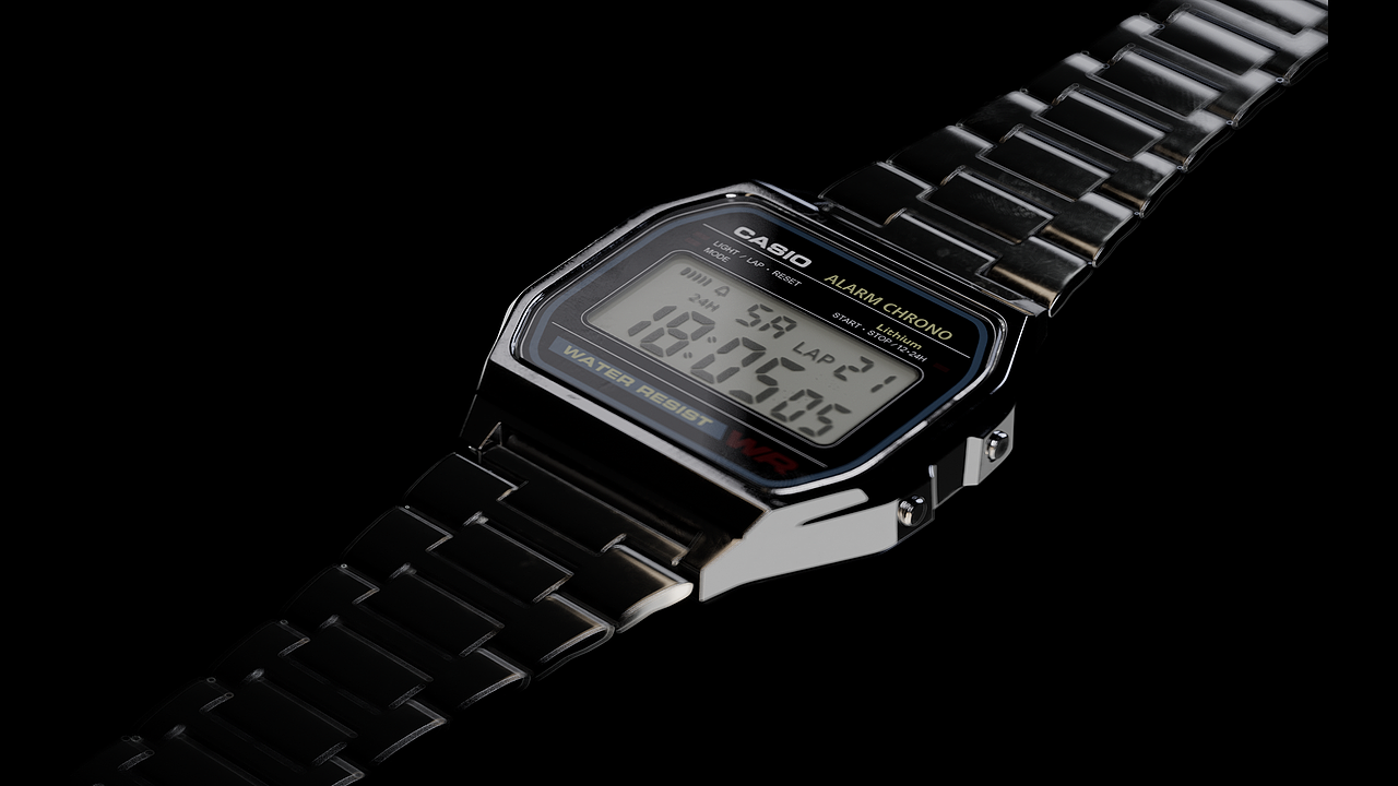 --卡西欧--CASIO a158w_lantek-站酷ZCOOL