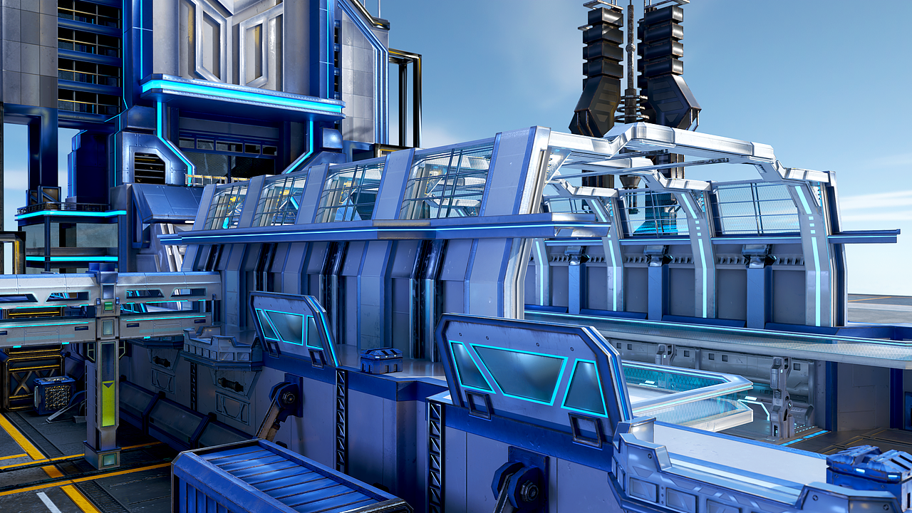 UE5|科幻游戏场景设计_Beatlife2016-站酷ZCOOL