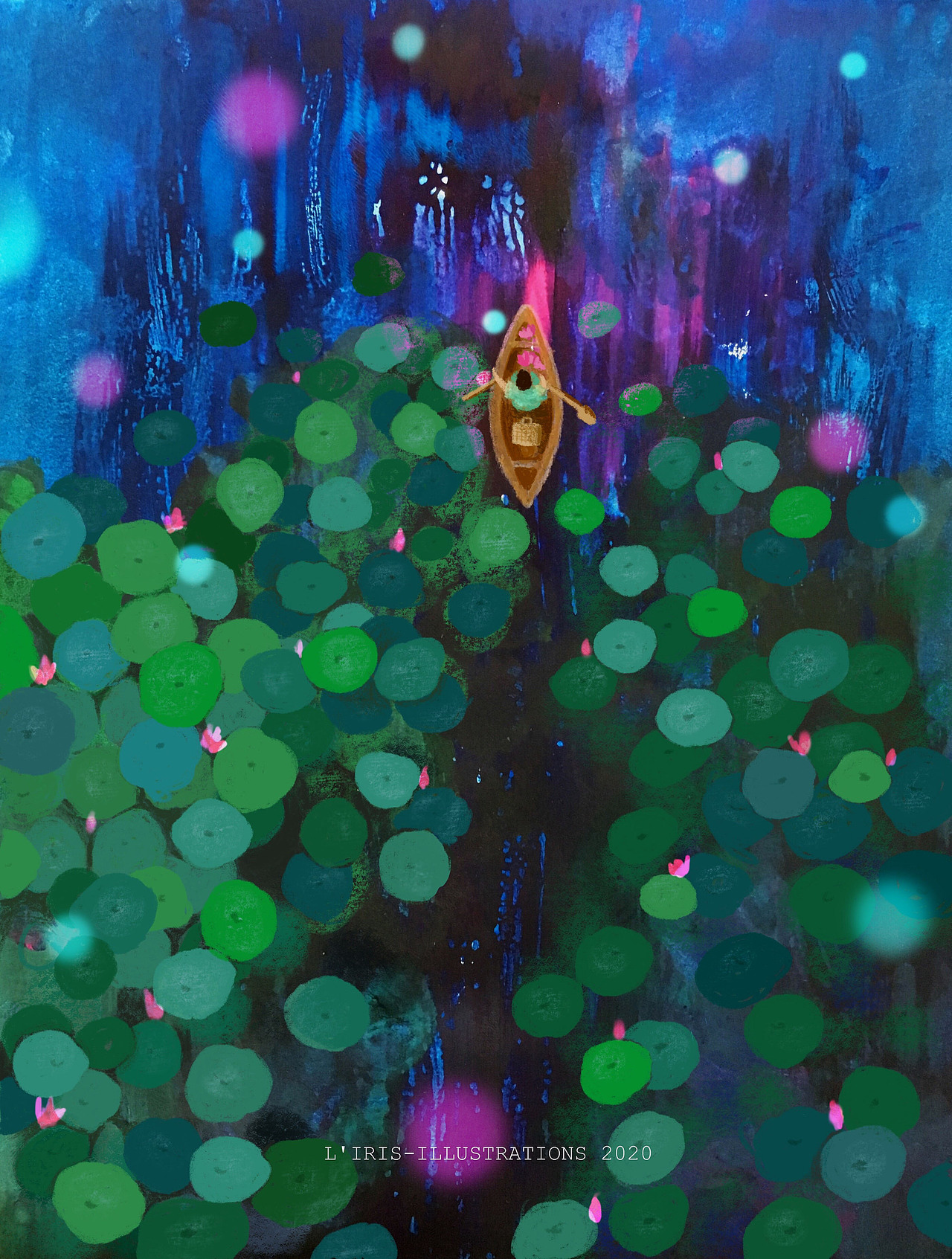 女性人像插画合集《这些年我画过的那些女孩》_石榴LIRIS-站酷ZCOOL