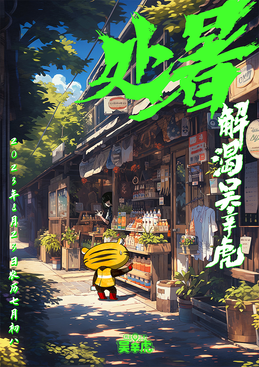 处暑_Gwemo鸡毛-站酷ZCOOL